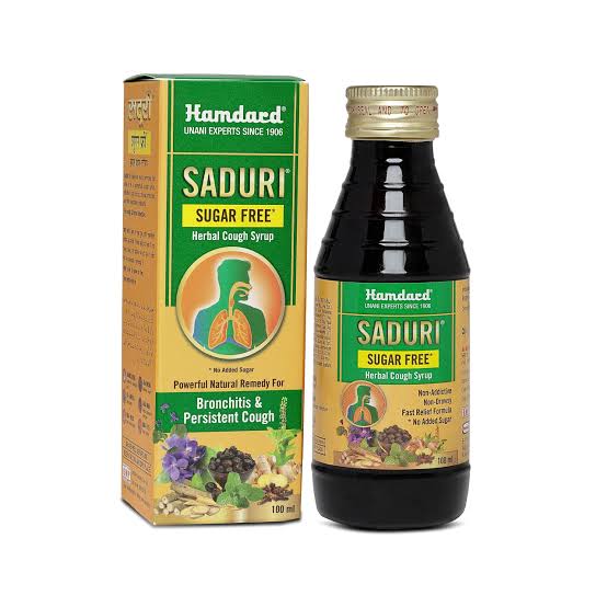 Hamdard Saduri Syrup, 100ml - SAS Gandhi Ayurvedic